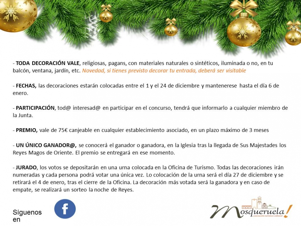 Viste Mosqueruela de Navidad - 3a edición - Descubre Mosqueruela!